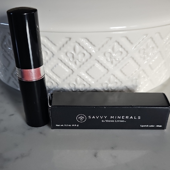 Savvy Minerals | Makeup | Lipstick Elegant Pink | Poshmark